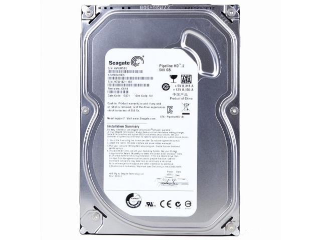 Refurbished: Seagate Pipeline HD.2 500GB 5.9K RPM 3.5" SATA(Refurbished ...