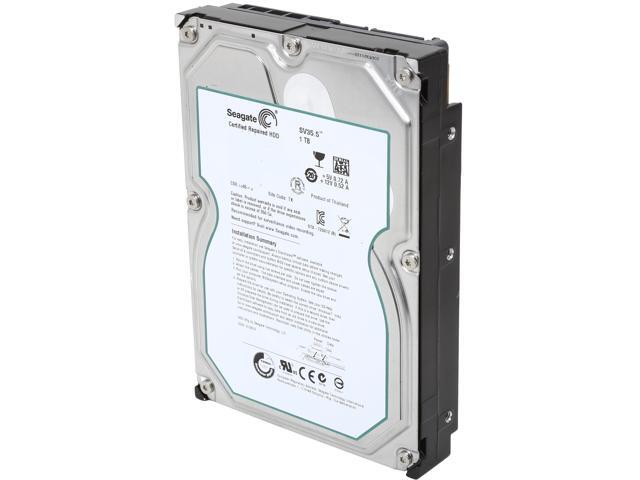 Refurbished: Seagate SV35.5 ST31000525SV 1TB 7200 RPM 32MB Cache SATA 3 ...