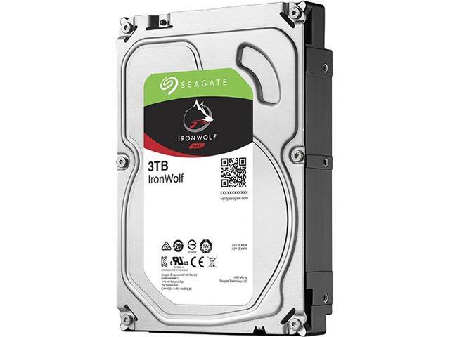 Seagate IronWolf ST3000VN007-20PK 3TB 5900 RPM 64MB Cache SATA 6.0Gb/s ...