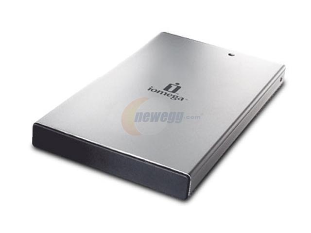 iomega SILVER PORTABLE 120GB USB 2.0 2.5" External Hard Drive - Newegg.com
