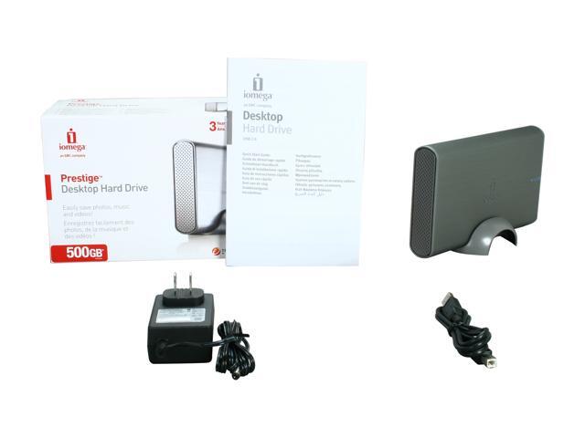 iomega Prestige Desktop 500GB USB 2.0 3.5" External Hard Drive - Newegg.ca