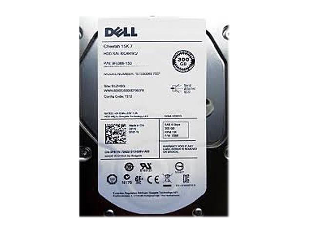 Dell F617N 300GB 15000 RPM 16MB Cache SAS 6Gb/s 3.5" Internal Hard ...
