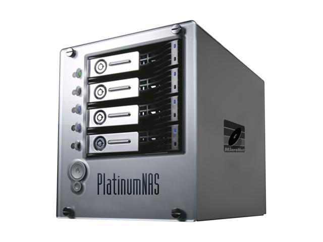 MicroNet PNAS3000P PlatinumNAS Plus Dual gigabit ethernet Network ...