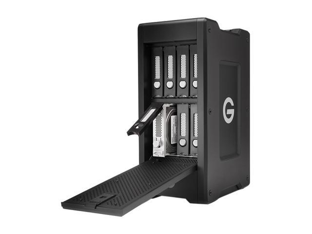 G-Technology G-SPEED Shuttle XL 24TB Thunderbolt 2 External Hard Drive ...