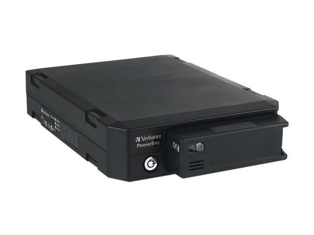 Verbatim PowerBay 500GB USB 2.0 / eSATA Single Hard Drive w/1 Removable ...