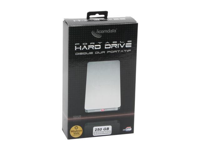 acomdata 250GB USB 2.0 2.5" Hybrid External Hard Drive - Newegg.com