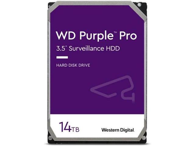 WD Purple Pro WD142PURP 14TB 7200 RPM 512MB Cache SATA 3.5" Internal ...