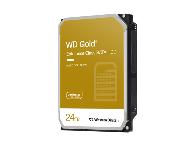 WD Gold 24TB Enterprise Class Hard Disk Drive - 7200 RPM Class SATA 6Gb ...