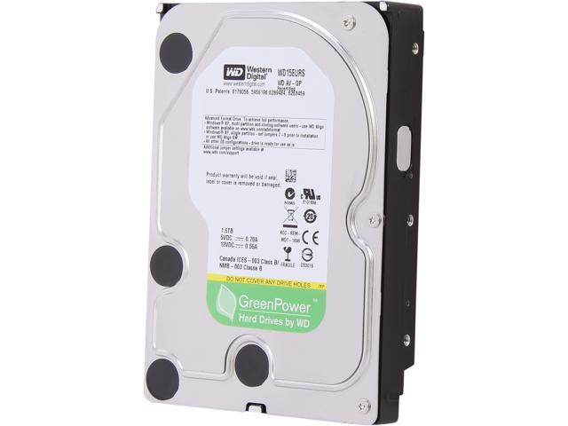 Refurbished: WD AV-GP WD15EURS 1.5TB 64MB Cache SATA 3.0Gb/s 3.5 ...
