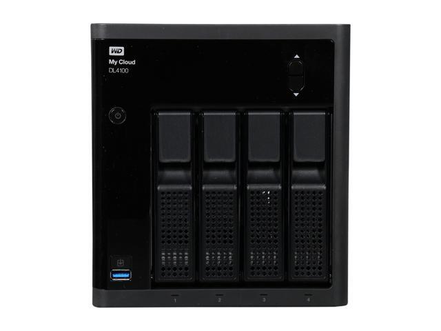 Open Box: WD 8TB My Cloud DL4100 Business Series DL4100 NAS Network ...