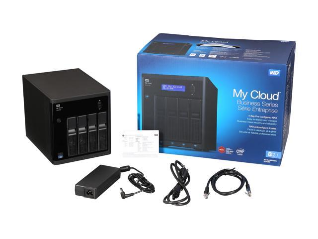 Open Box: WD 8TB My Cloud DL4100 Business Series DL4100 NAS Network ...