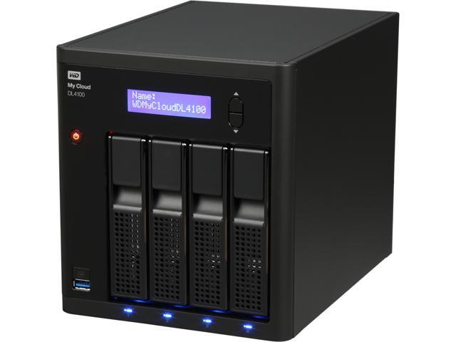 Open Box: WD 16TB My Cloud DL4100 Business Series DL4100 NAS Network ...