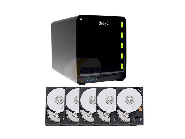 Drobo S (2nd Gen) 7.5TB USB 3.0 / Firewire800 / eSATA 3.5" 5-bay ...