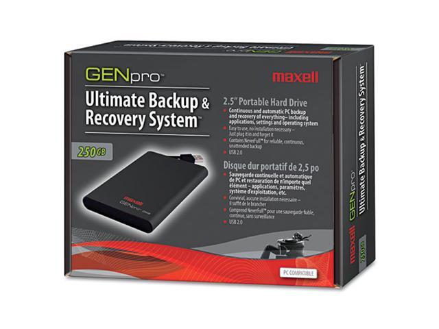 Maxell 665206 250 GB 2.5' External Hard Drive - Newegg.com