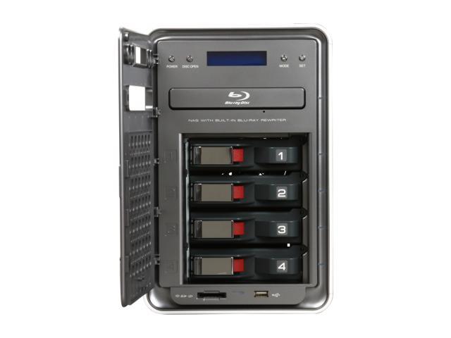 LG N4B1N 4 Bay Super Multi NAS with Built-in Blu-ray Rewriter - Newegg.com