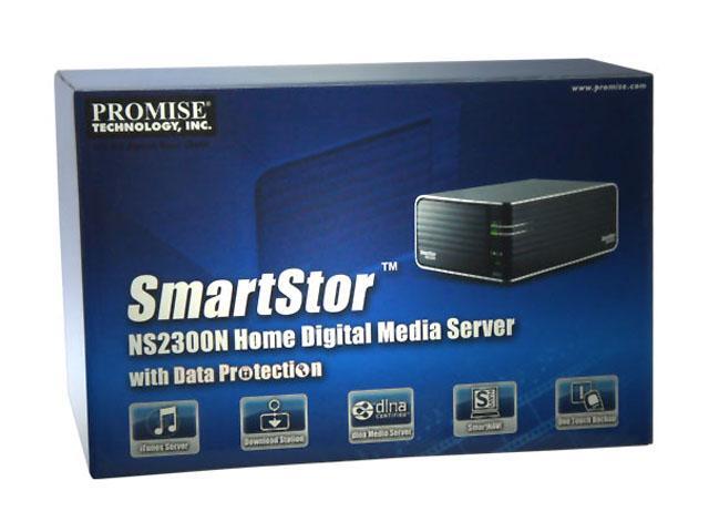 PROMISE NS2300N SmartStor 2-Bay Network Attached Storage - Newegg.com