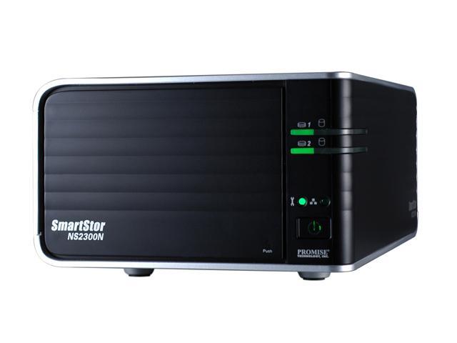 PROMISE NS2300N SmartStor 2-Bay Network Attached Storage - Newegg.com