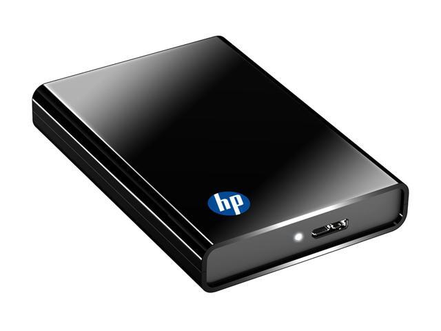 HP Portable 750GB USB 3.0/2.0 External Hard Drive Black - Newegg.com