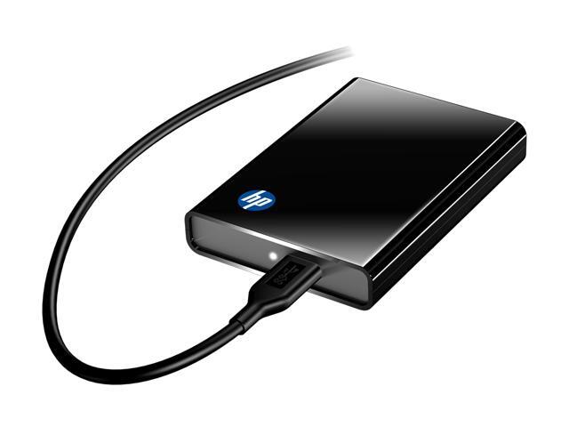 HP Portable 750GB USB 3.0/2.0 External Hard Drive Black - Newegg.com