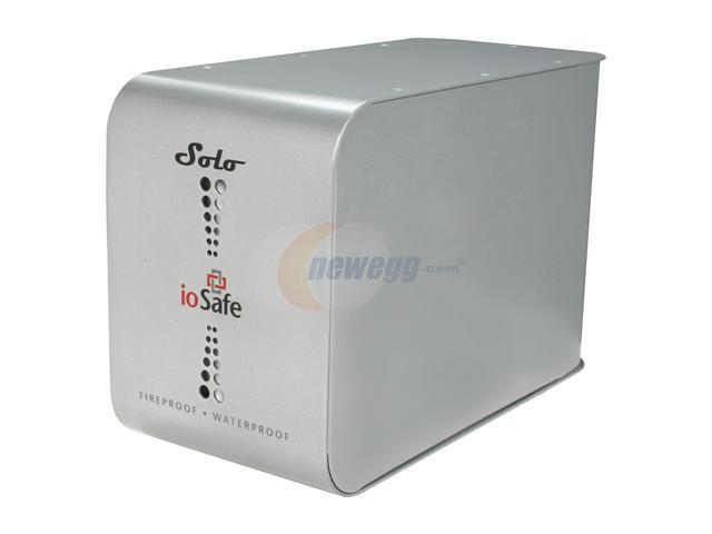 ioSafe Solo 500GB USB 2.0 3.5" Fireproof and Waterproof External Hard ...