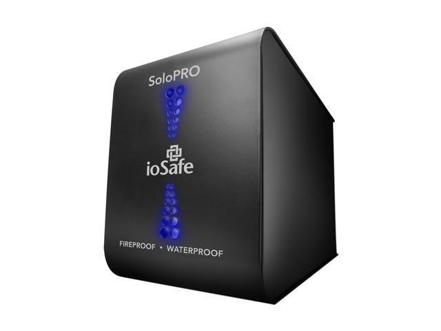 ioSafe SoloPRO 1TB USB 2.0 / eSATA 3.5" Fireproof Waterproof External ...