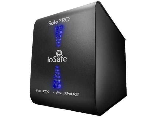 ioSafe SoloPRO 2TB USB 3.0 Black Fireproof Waterproof External Hard ...