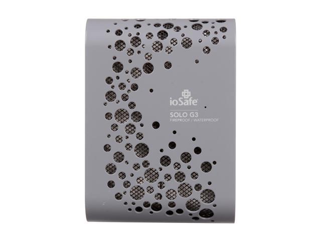 ioSafe SOLO G3 2TB USB 3.0 3.5" External Hard Drive with Fireproof ...