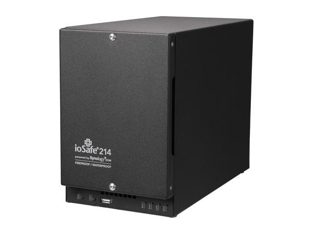 ioSafe NAS 214-DISKLESS Fireproof and Waterproof 1YR Hardware Warranty ...