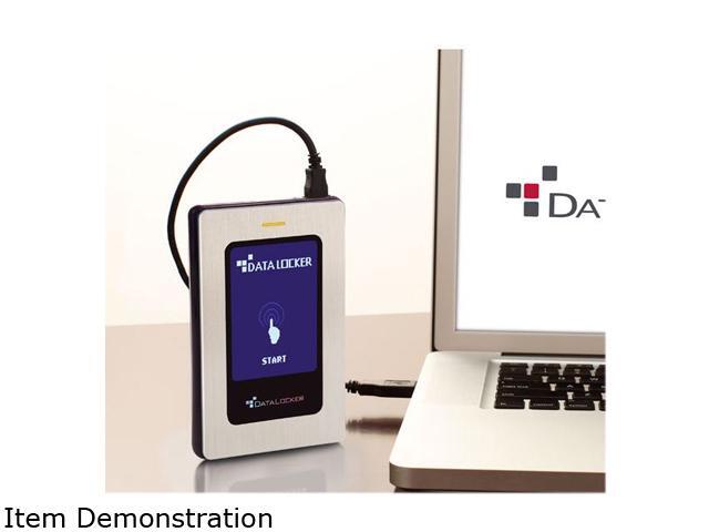 DataLocker 2TB DL3 AES Encrypted Portable External Hard Drive USB 3.0 ...