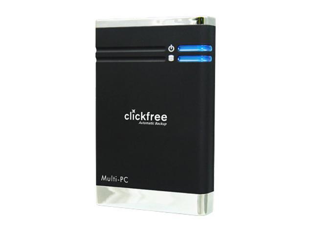 Clickfree 120GB USB 2.0 2.5" External Hard Drive Black - Newegg.com