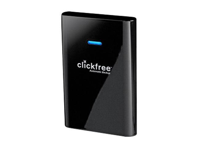 Clickfree 320GB USB 2.0 2.5" External Hard Drive Black - Newegg.com