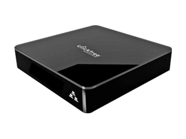 Clickfree 500GB USB 2.0 3.5" External Hard Drive Black - Newegg.com