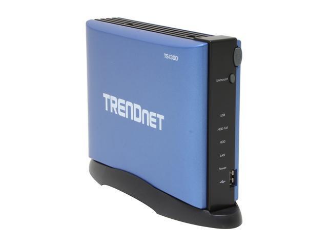 TRENDnet TS-I300 Diskless System USB 2.0 IDE Network Storage Enclosure ...