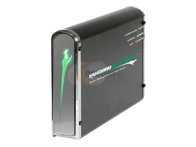 KANGURU Kanguru Eco Drive 750GB USB 2.0 3.5" External Hard Drive ...