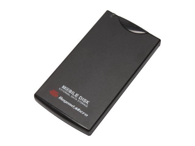 Beyond Micro 100GB USB 2.0 2.5" External Hard Drive Black - Newegg.com