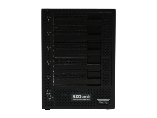 EZQUEST SteelVine Studio Raid 1.25TB 7200 RPM 3.5" eSATA External Hard ...