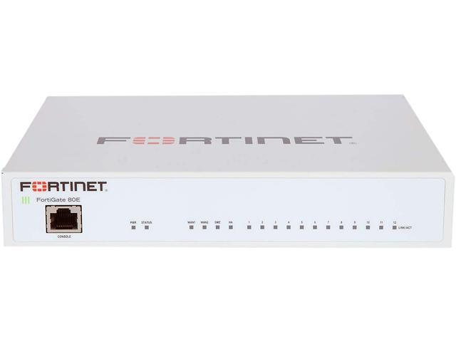 Fortinet FortiGate-80E / FG-80E Next Generation (NGFW) Firewall ...