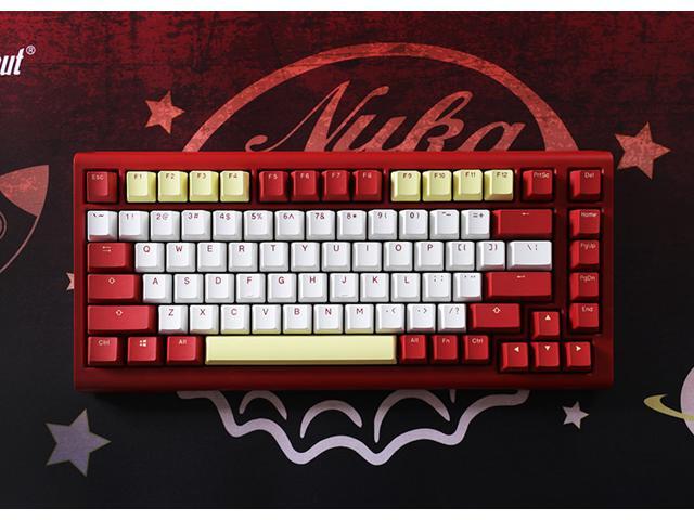 Ducky Tinker 75 Nuka Cola RGB Mechanical Keyboard/Mousepad Bundle - Hot ...