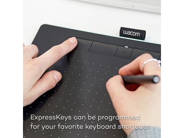 Wacom Intuos Wireless Graphics Drawing Tablet with 3 Bonus Software ...