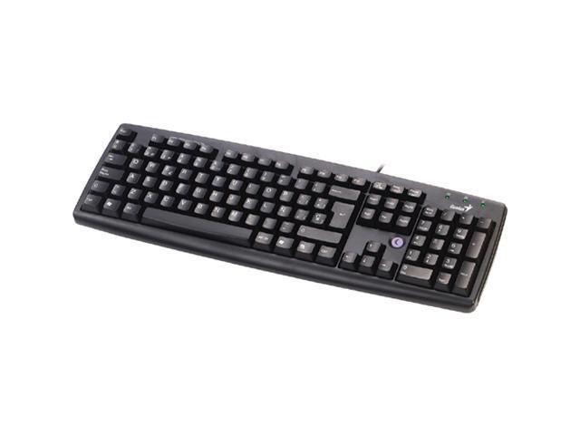 Genius KB-06XE Black Wired Keyboard - Newegg.com