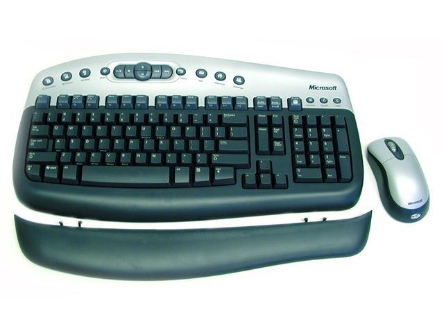 Microsoft Wireless Optical Desktop K51-00026 2-Tone RF Wireless ...