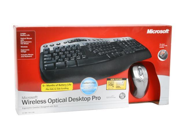 Microsoft Wireless Optical Desktop Pro (2.0) - Newegg.com