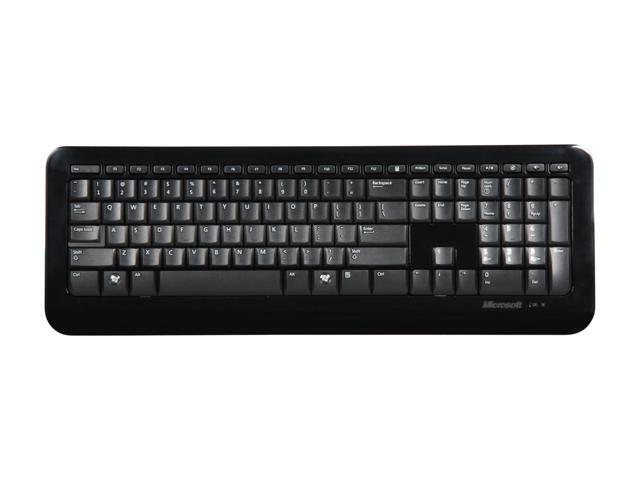 Microsoft 2VJ-00001 Black RF Wireless Keyboard - Newegg.com