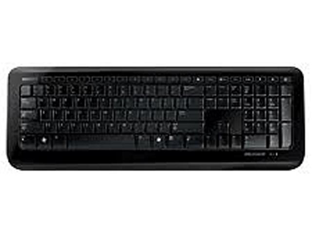 Microsoft Wireless Keyboard 800 2VJ-00003 Black RF Wireless French ...