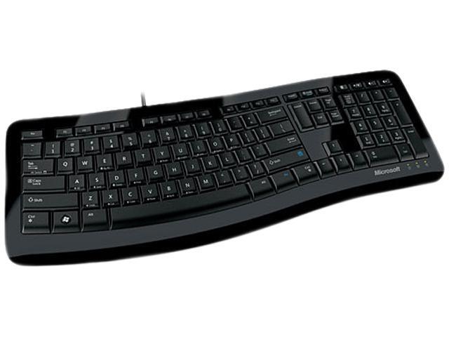 Microsoft Comfort Curve Keyboard 3000 for Business 3XJ-00019 Black ...