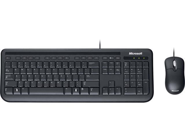 Microsoft Wired Desktop 400 for Business 5MH-00008 Wired Keyboard ...