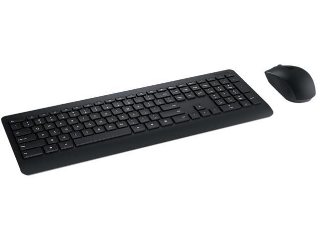 Microsoft Wireless Desktop 900 PT3-00027 Black Wireless Keyboard and ...
