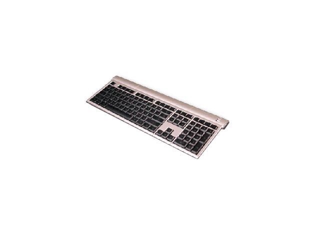 SolidTek KB-P5000SH Black&Silver Keyboard w/ 2 USB Hub - Newegg.com