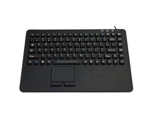 SolidTek KB-IN87KB Black Waterproof and Washable Keyboard - Newegg.com