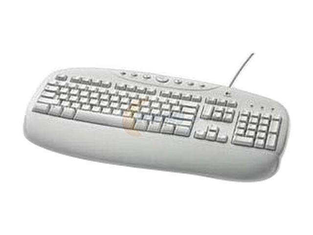 Logitech Internet Pro White Keyboard - Newegg.com